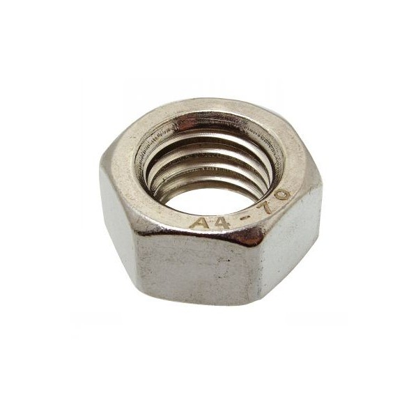 ECROU HEXAGONAL HU 8 INOX A4