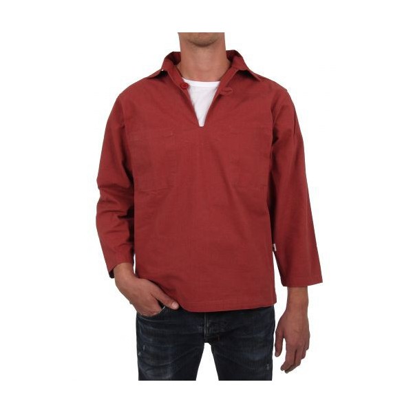 Vareuse marin mixte avec 2 poches intérieures SINAGOT/ROUGE T.S