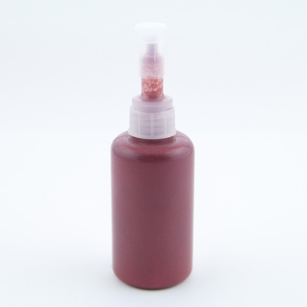 Colorant Nacre Rouge Bordeaux 35 ml pour plastique liquide PLSCOL029